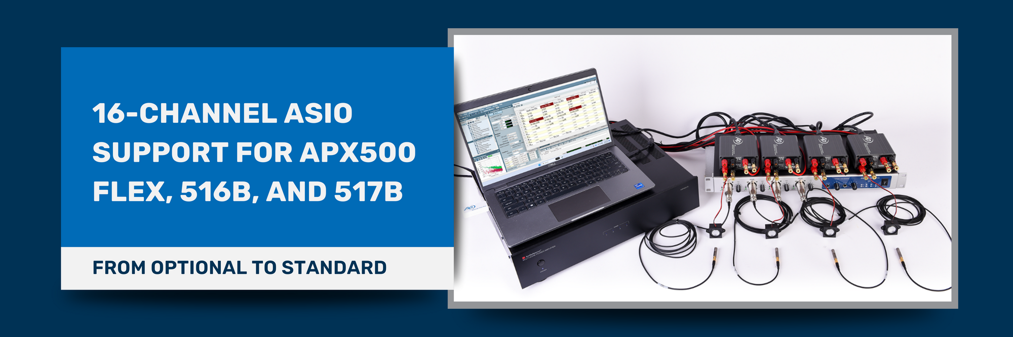 16-Channel ASIO Now Standard | Audio Precision | The Global Leader