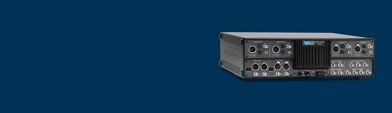 Audio Analyzers & Testing | Audio Precision | The Global Leader